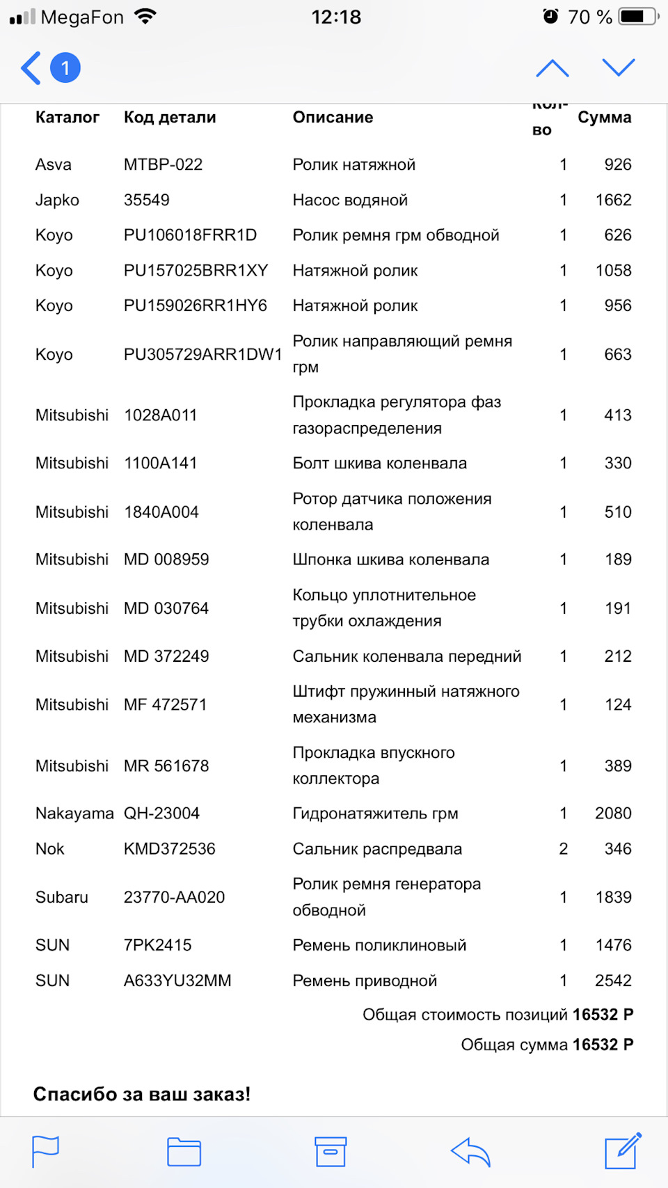 Замена ГРМ. Подготовка к ТО и дальней поездке ч.1 — Mitsubishi Pajero ...