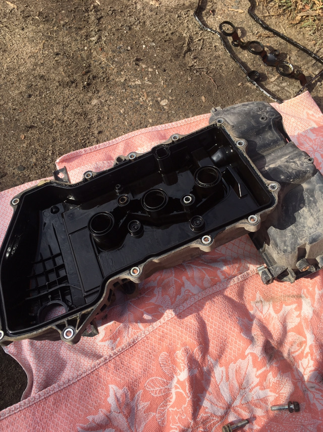 Замена прокладки клапанной крышки 1kr-fe — Toyota Vitz (90), 1 л, 2006 ...