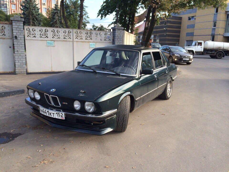 Монтировали да не выложили?! — BMW 5 series (E28), 3,5 л, 1986 года | путешествие | DRIVE2