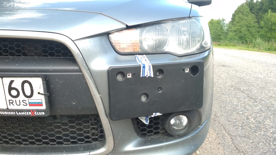 Боковой поидум, задумки — Mitsubishi Lancer X, 2 л, 2014 года ...