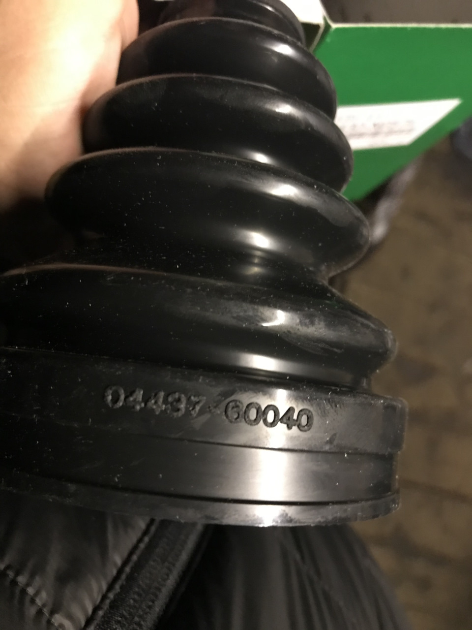 0443760040 Пыльник ШРУСа Masuma (резина) TOYOTA LEXUS | Запчасти на DRIVE2