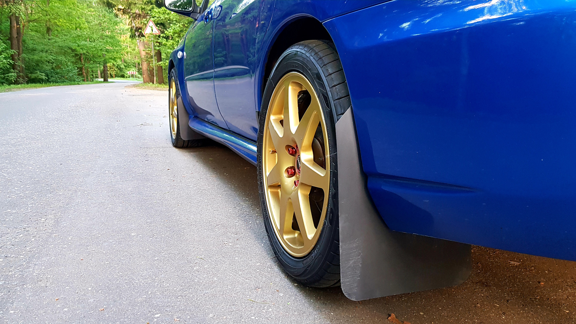 Золото Speedline — Subaru Impreza WRX STI (GD), 2 л, 2003 года ...