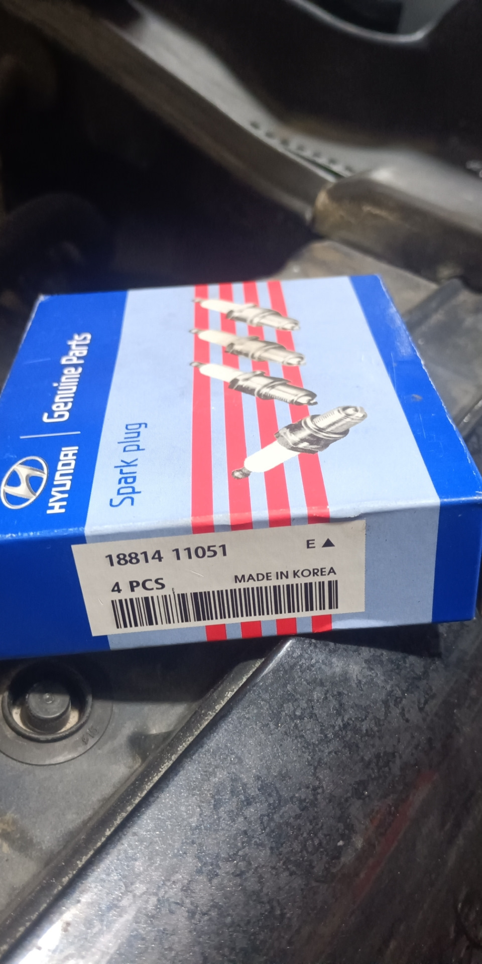 1881411051 Свеча зажигания KIA HYUNDAI | Запчасти на DRIVE2