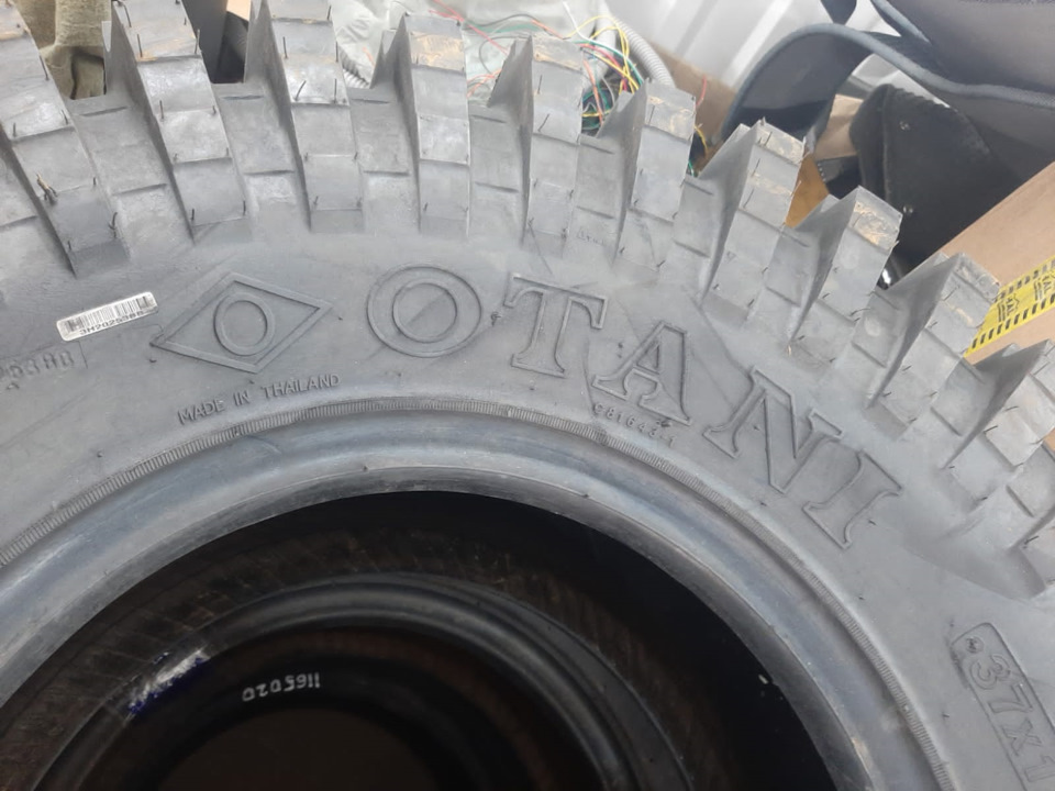 Новые шины OTANI 38'. — УАЗ 31512, 4,2 л, 1992 года | шины | DRIVE2
