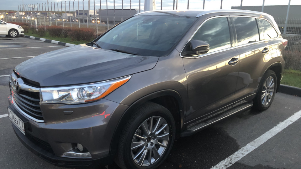 Toyota Highlander (XU50) 3.5 бензиновый 2014 | 3,5 на DRIVE2