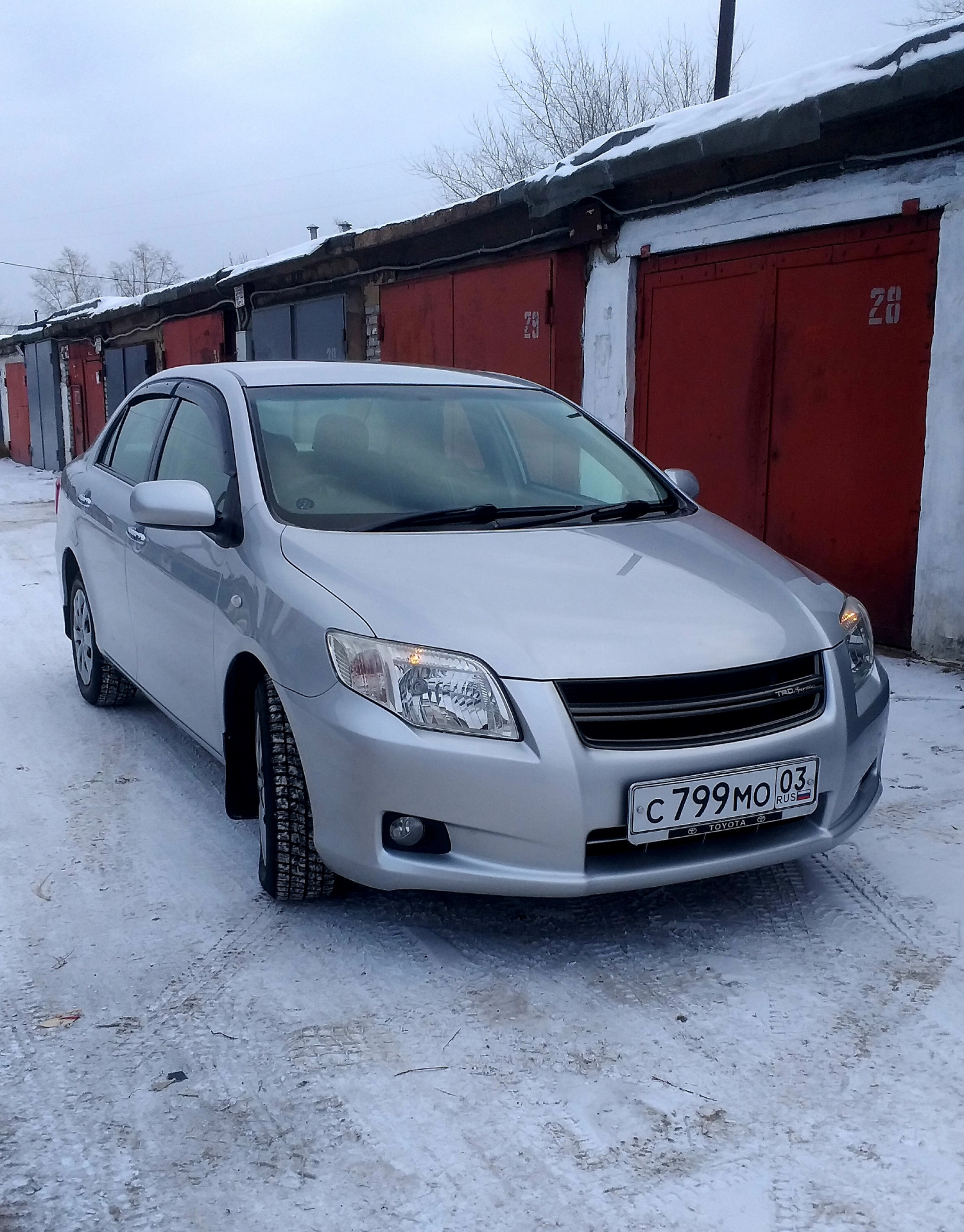 Новые номера(с опозданием) — Toyota Corolla Axio (E140), 1,5 л, 2010 года | налоги и пошлины ...