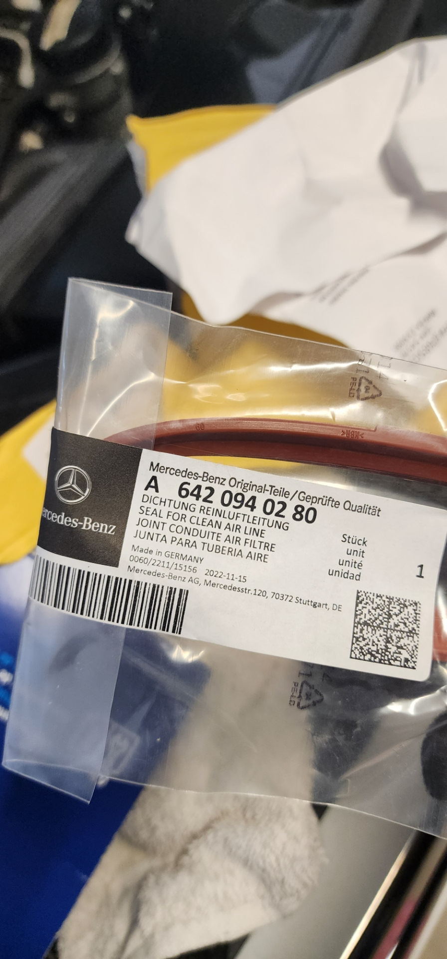 $80: Замена воздушных фильтров двигателя и салона — Mercedes-Benz GL ...