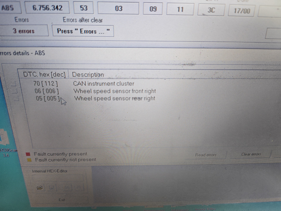 Проблема с ABS — BMW 5 series (E39), 3 л, 1999 года | электроника | DRIVE2