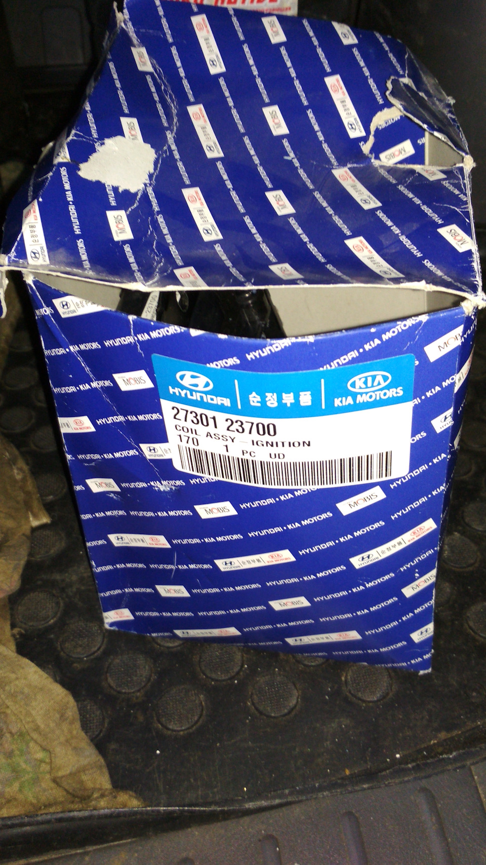2730123700 Катушка зажигания KIA HYUNDAI | Запчасти на DRIVE2