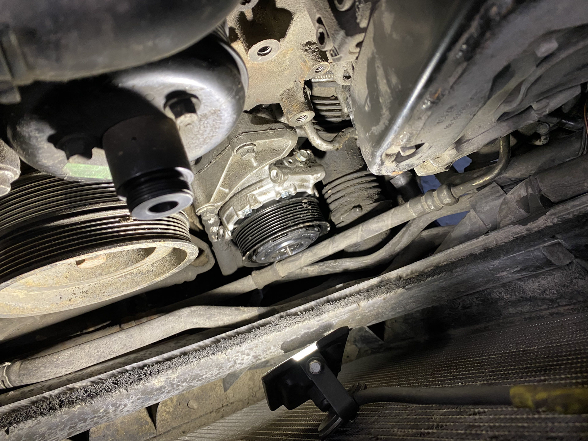 Замена компрессора кондиционера 3.6 — Land Rover Range Rover Sport (1G ...