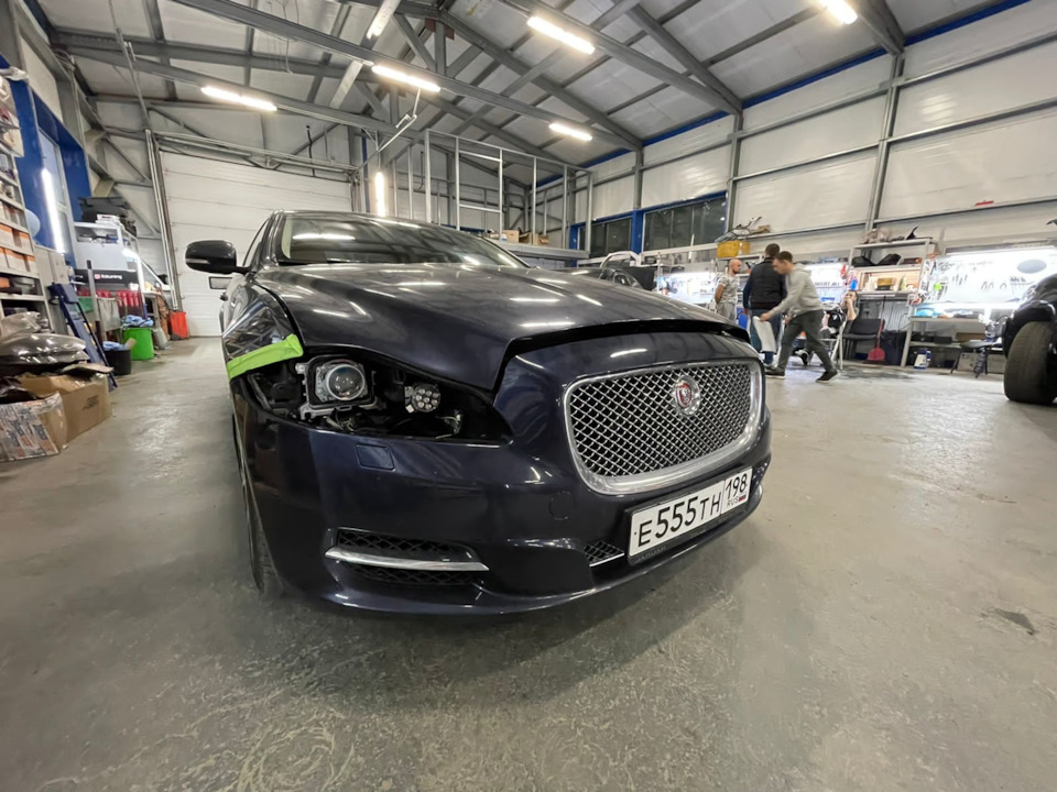 3. Улучшение света или теперь ночью как днём!) — Jaguar XJ Mark 4, 2 л ...