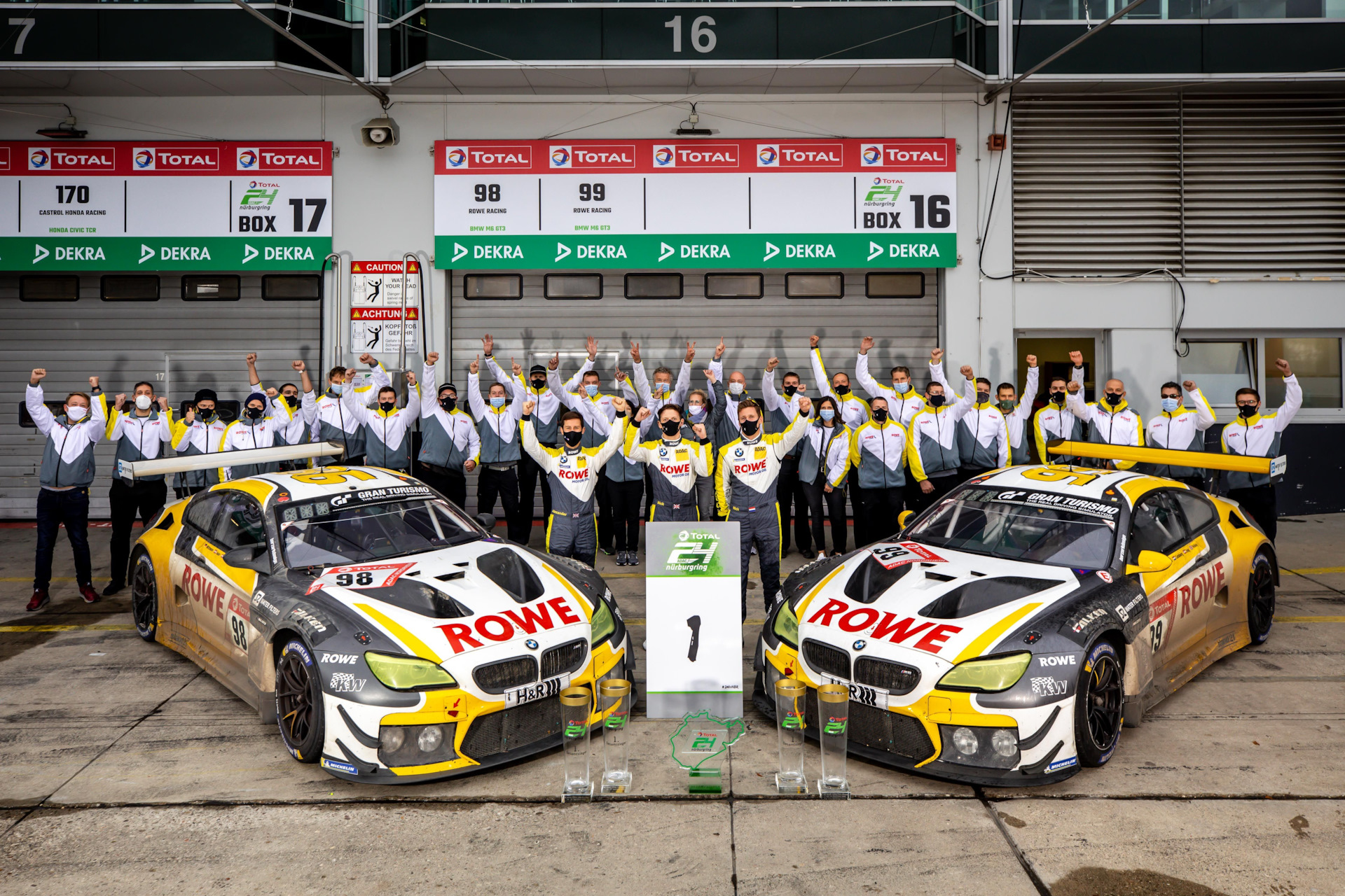 ROWE RACING абсолютный лидер на Северной петле — ROWE MOTOR OIL на DRIVE2