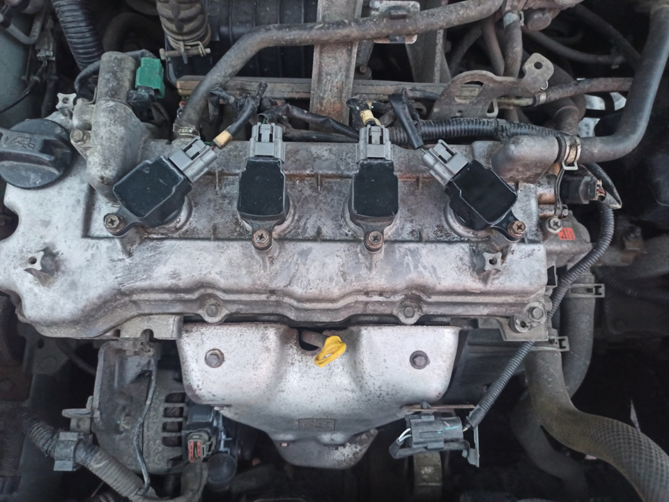 Замена катушки зажигания — Nissan Almera Classic (B10), 1,6 л, 2007 ...