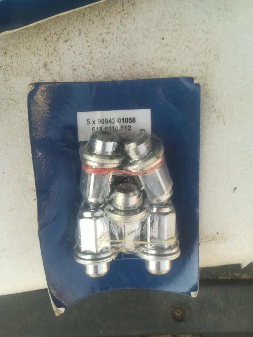 9094201058 Гайка колесная Toyota Rav4 TOYOTA LEXUS | Запчасти на DRIVE2