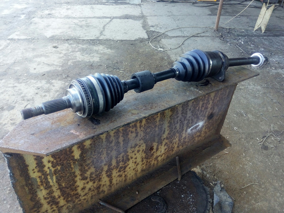 Замена подвесного подшипника привода. Усиленные привода. — Toyota ...