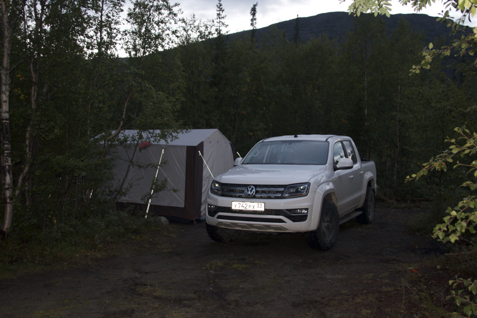 Авто-палатка на крышу машины — Volkswagen Amarok, 3 л, 2019 года ...