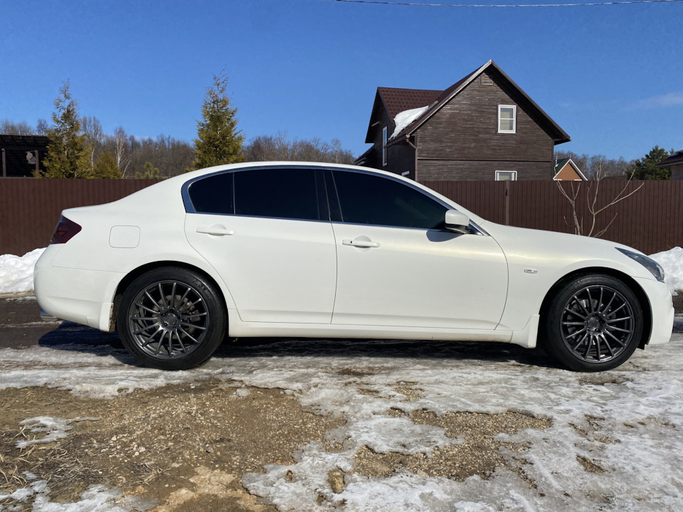 Yokohama Advan Connoisseur 151C R19 — Infiniti G25, 2,5 л, 2012 года | колёсные диски | DRIVE2