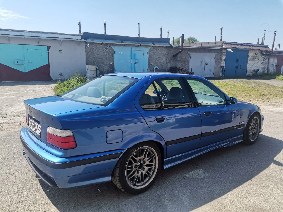 Внешка готова — Bmw 3 Series E36 2 5 л 1997 года кузовной ремонт