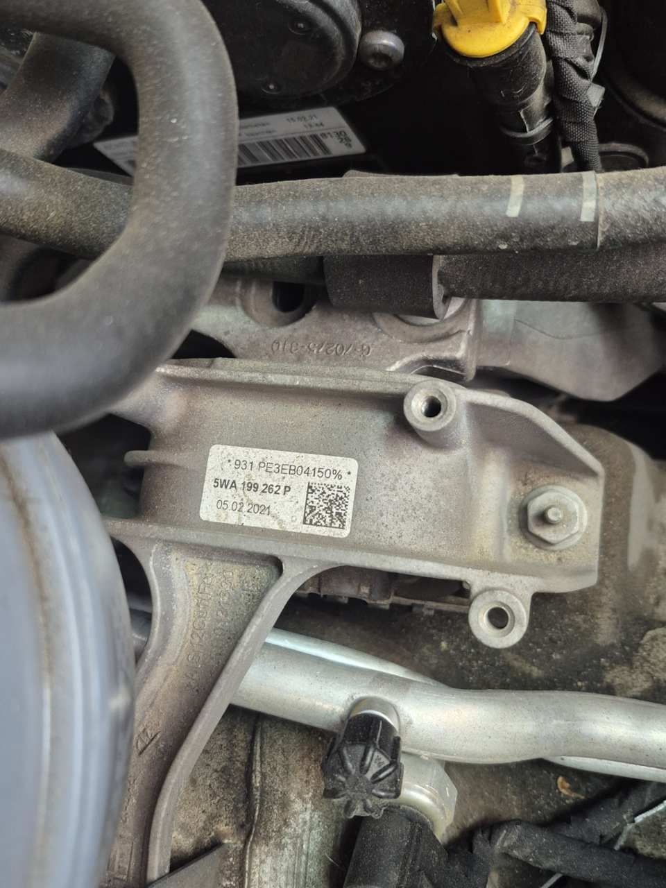 Вибрация на холостом ходу — Volkswagen Tiguan (2G), 2 л, 2021 года ...