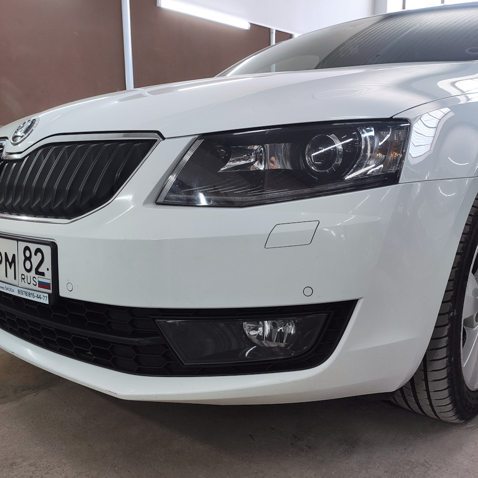 Skoda Octavia A7 2015 м.г. установлена камера Заднего вида — DRIVE2