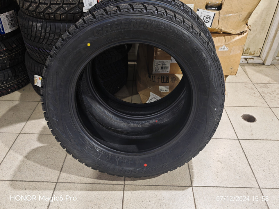 Зимняя резина LingLong 225/60 R18 — Haval Jolion, 1,5 л, 2024 года ...