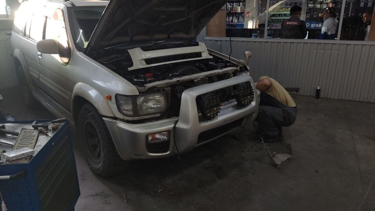 Первое: Муки выбора нового переднего бампера — Nissan Terrano Regulus ...