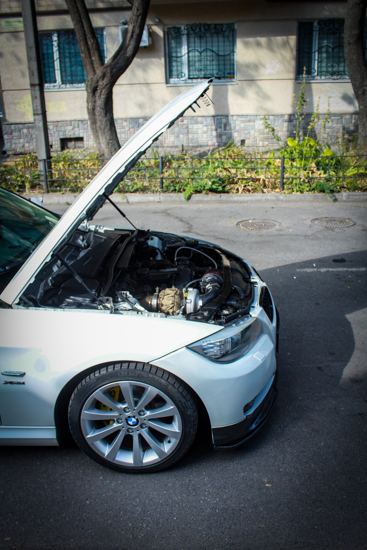 Первые выезды с турбокитом Single Turbo N52 E90 — BMW 3 series (E90), 3 л, 2011 года | обкатка ...