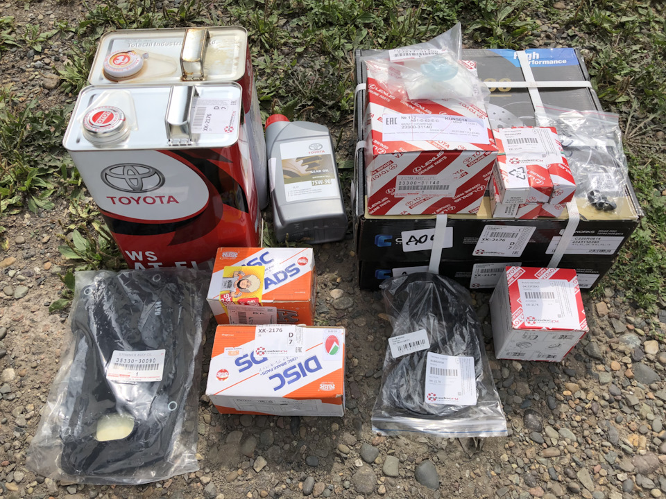 Замена расходников и уставших запчастей — Lexus IS II, 2,5 л, 2010 года ...