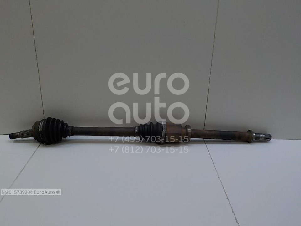 391007525R Привод пер п RENAULT | Запчасти на DRIVE2