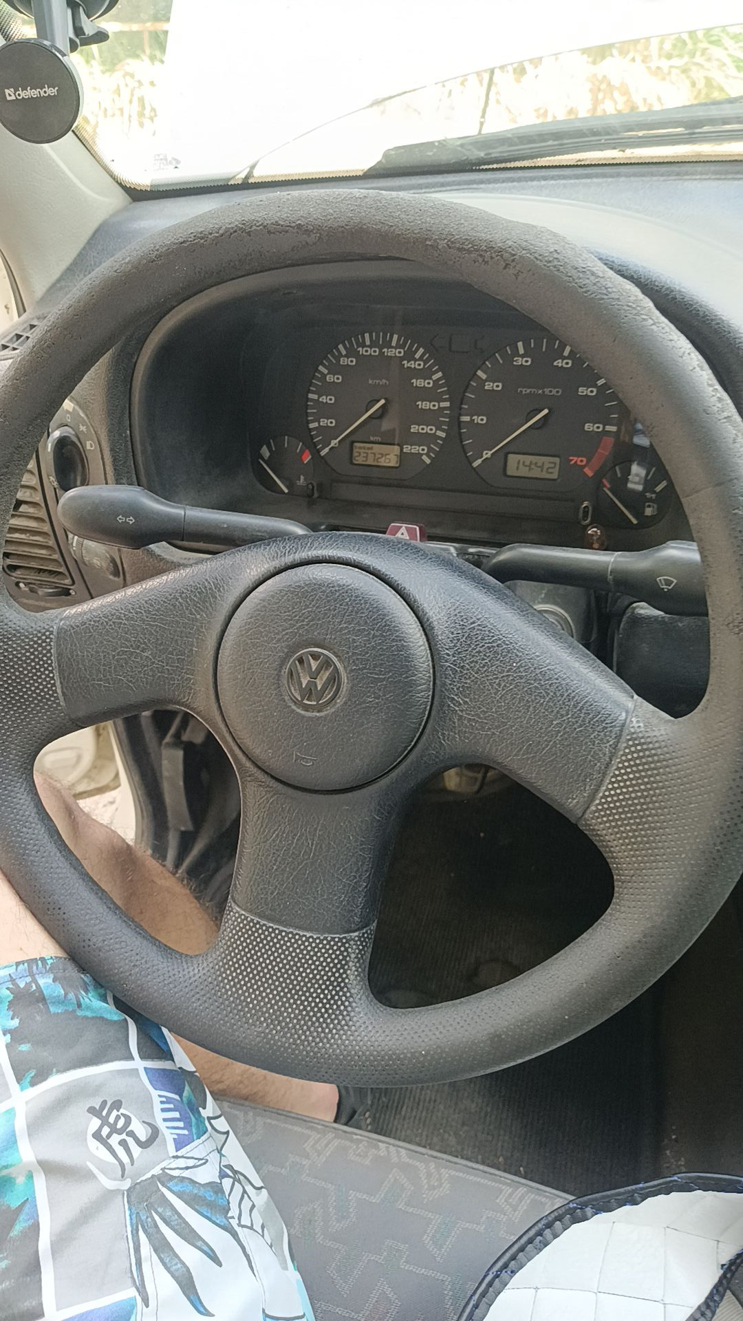 #6 перетяжка руля — Volkswagen Polo Classic Mk3, 1,6 л, 1995 года ...