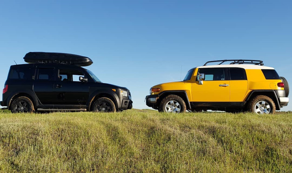 Хонда Элемент и Тойота FJ Cruiser — Сообщество «Honda Element Club» на ...