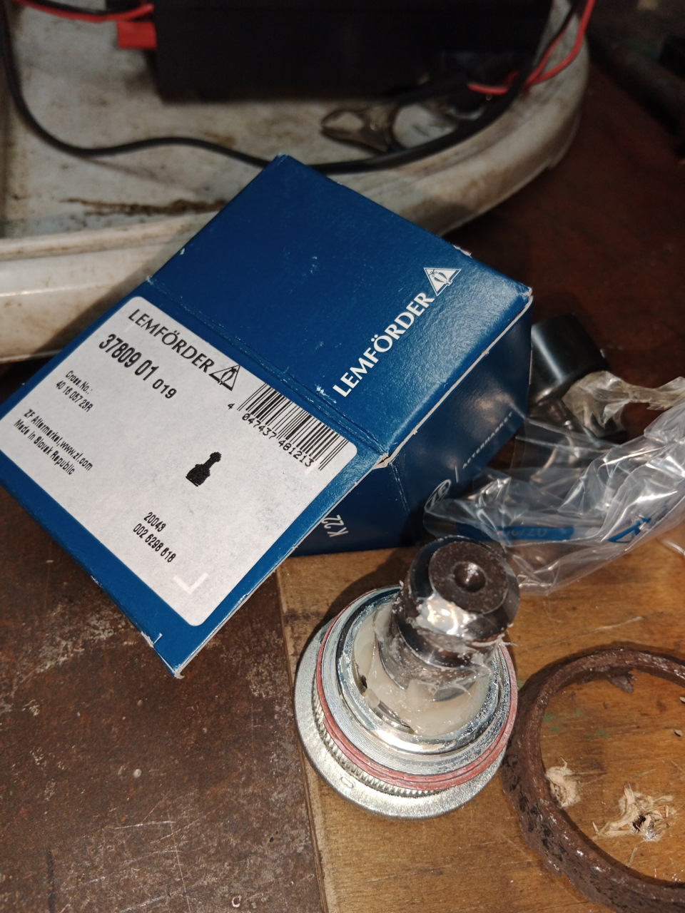 3780901 Шаровая опора LEMFORDER | Запчасти на DRIVE2