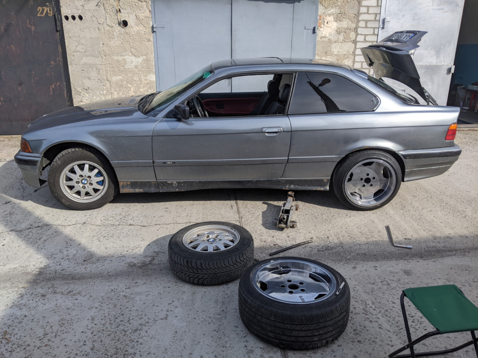 RH Topline 8,5j 10j r17 — BMW 3 series Coupe (E36), 1,8 л, 1992 года ...