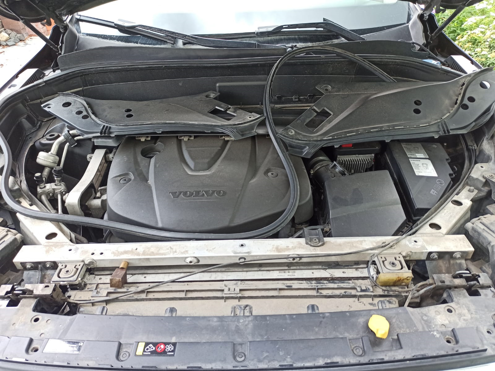 Мойка радиаторов — Volvo XC90 (2G), 2 л, 2016 года | своими руками | DRIVE2