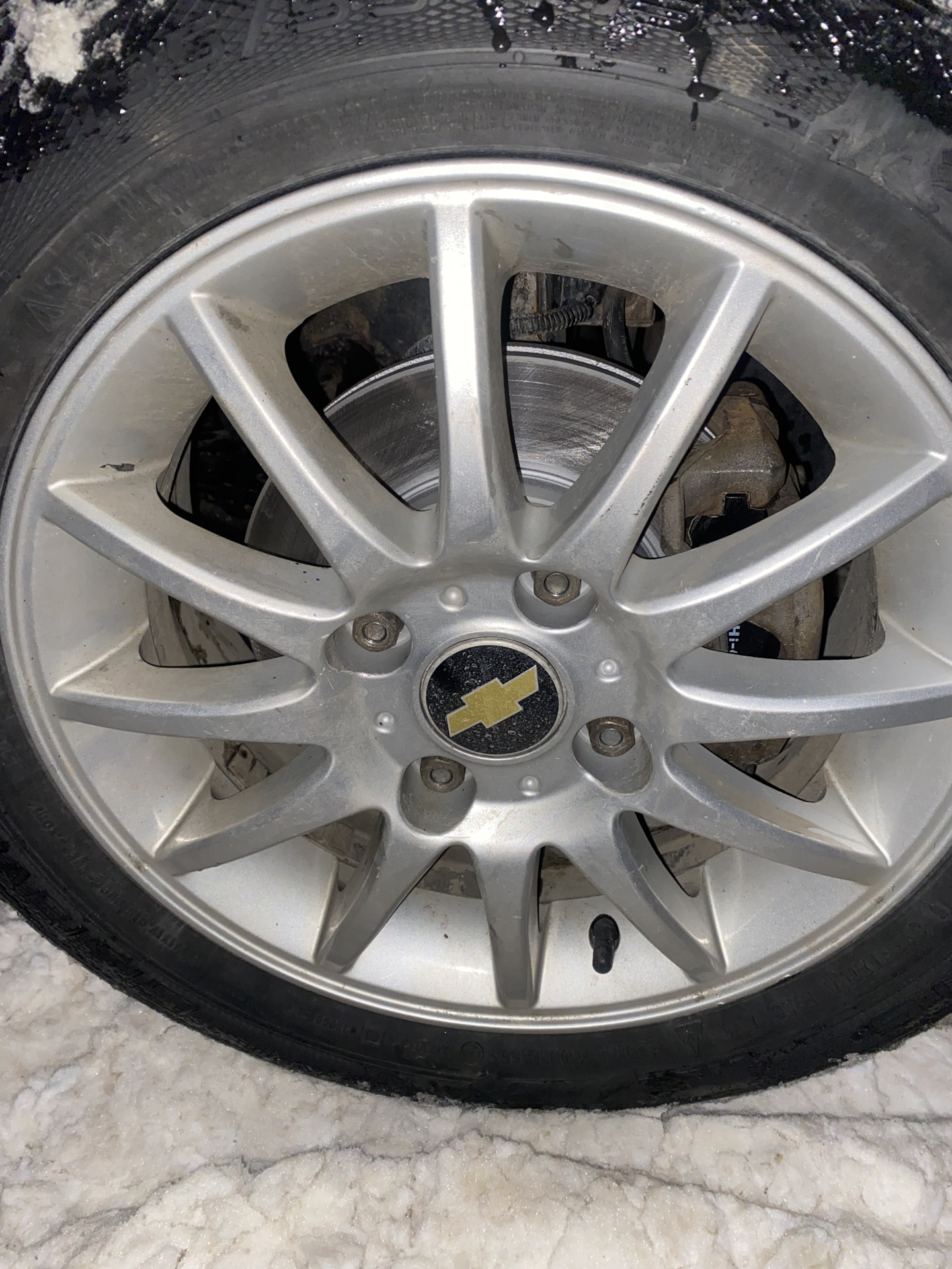 Замена тормозов. Отзыв о дисках GANZ — Chevrolet Lacetti 5D, 1,4 л ...