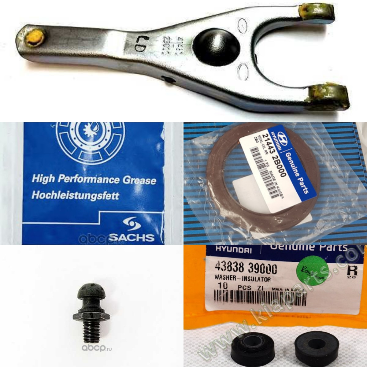 Комплект сцепления для Rio/Solaris — KIA Rio (3G), 1,6 л, 2014 года ...