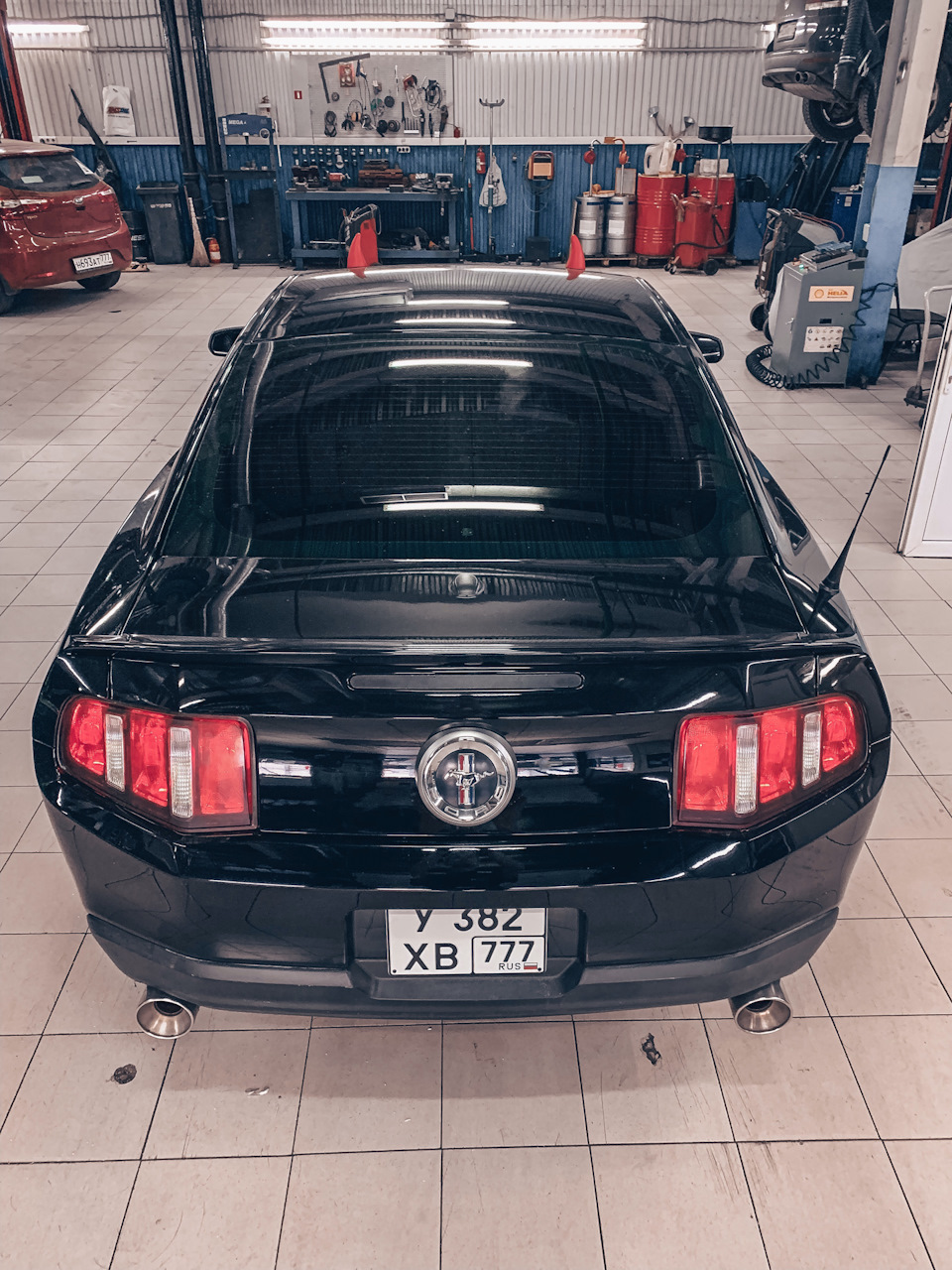 Номера нового образца. — Ford Mustang (5G), 4 л, 2010 года | другое ...