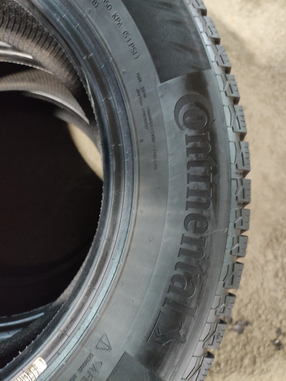 Continental ice contact 2 — 195/65/15 — Honda Torneo, 2 л, 2001 года ...