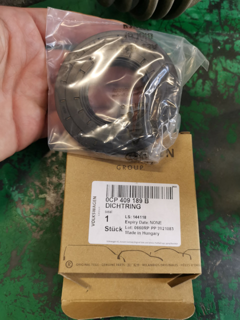 0CP409189B Уплотняющее кольцо, раздаточная коробка VAG | Запчасти на DRIVE2
