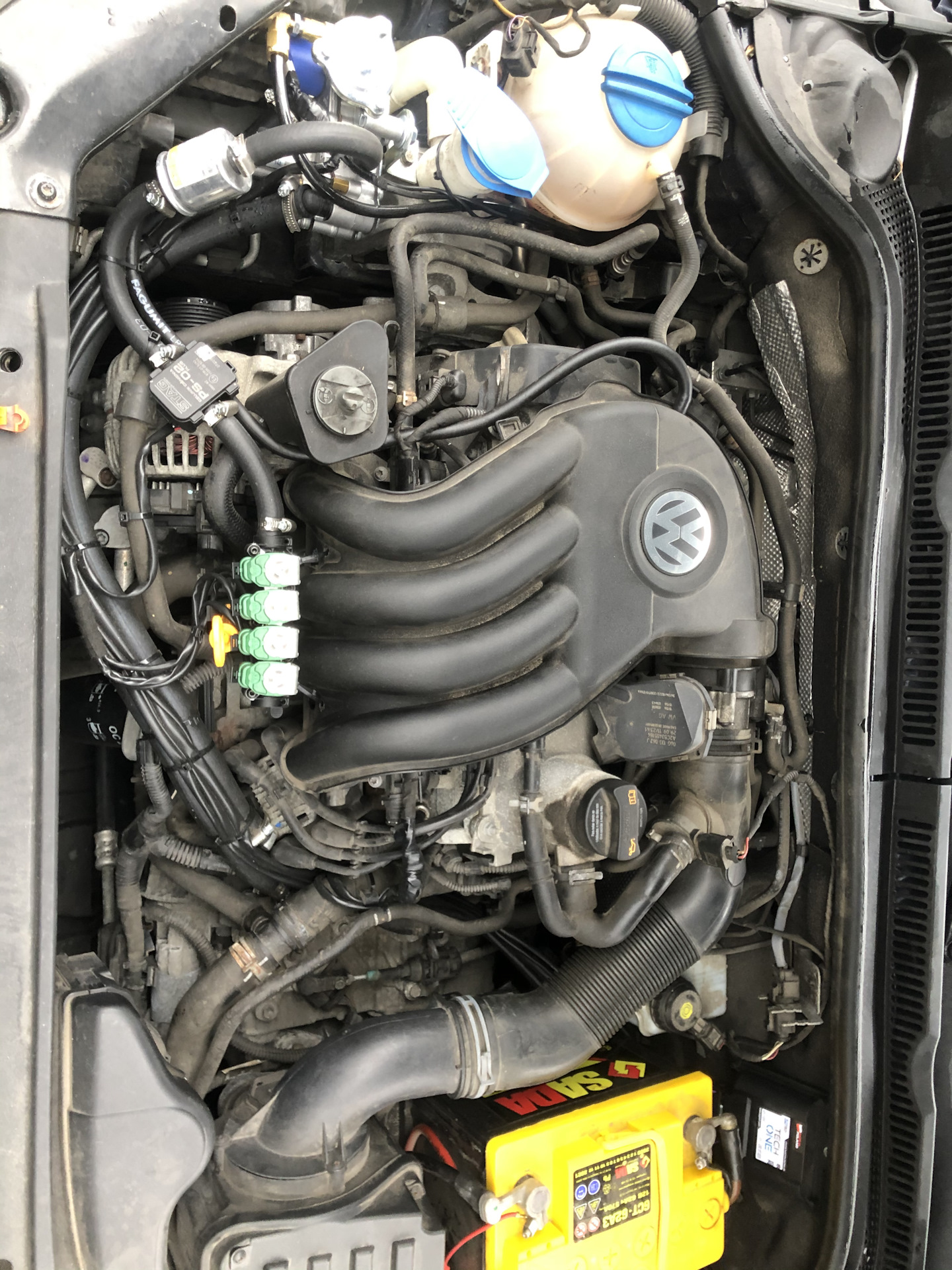 Установка ГБО 2.0 Jetta 6 USA — Volkswagen Jetta VI, 2 л, 2012 года ...