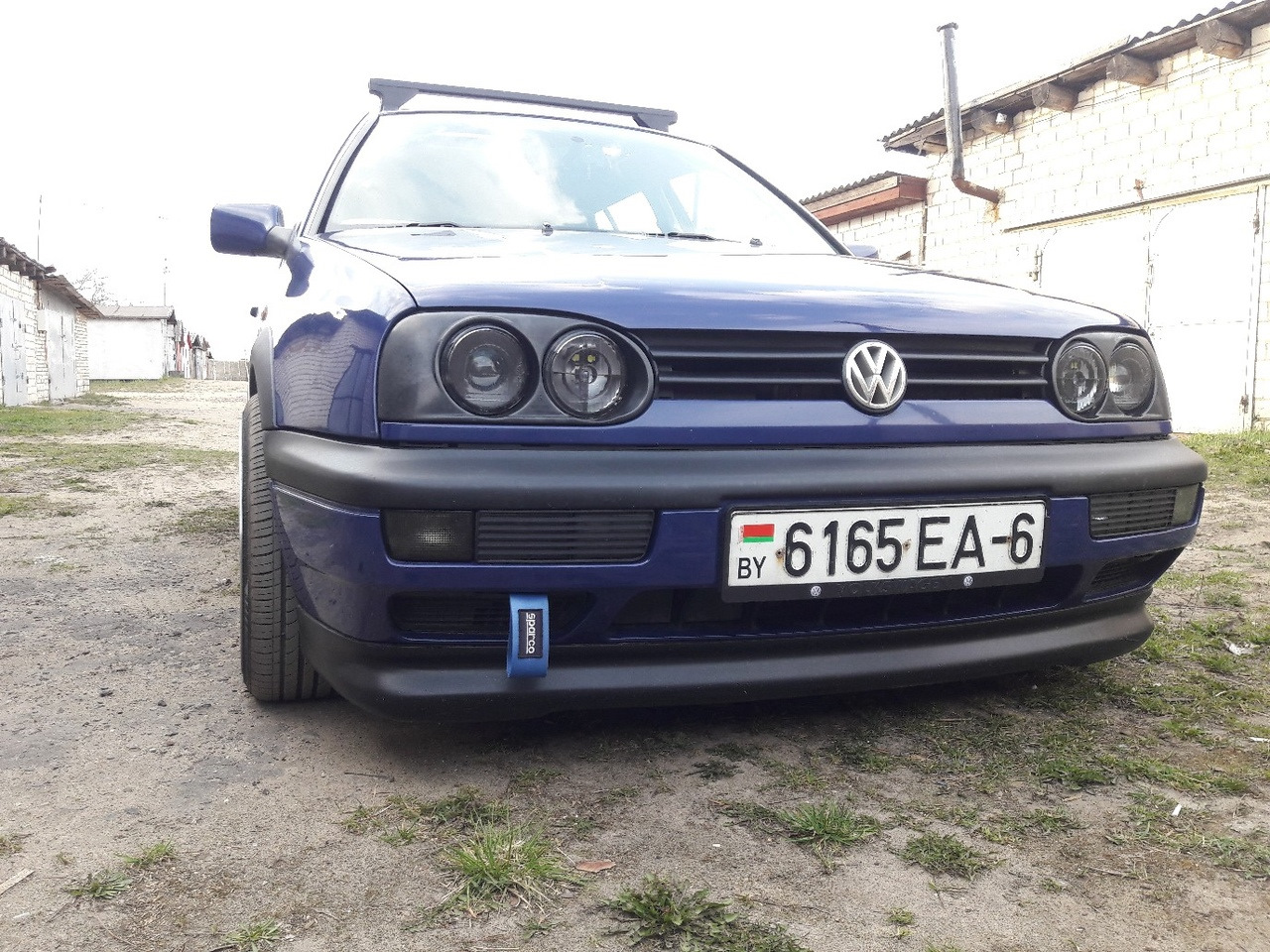 Решетки Votex (реплика) — Volkswagen Golf Mk3, 1,6 л, 1997 года ...