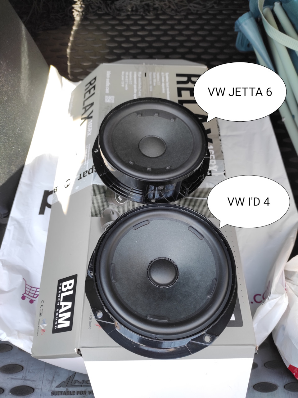 Частичка VW ID 4 + легкая шумоизоляция — Volkswagen Jetta VI, 1,4 л ...