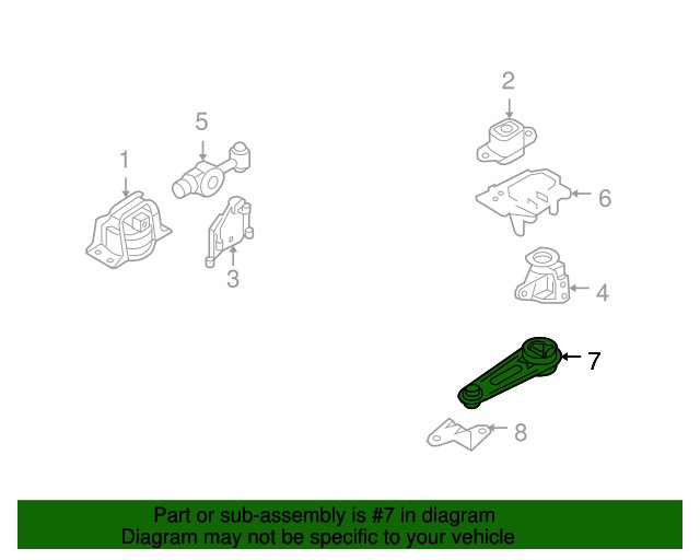 11360EL00A Подушка двигателя NISSAN INFINITI | Запчасти на DRIVE2