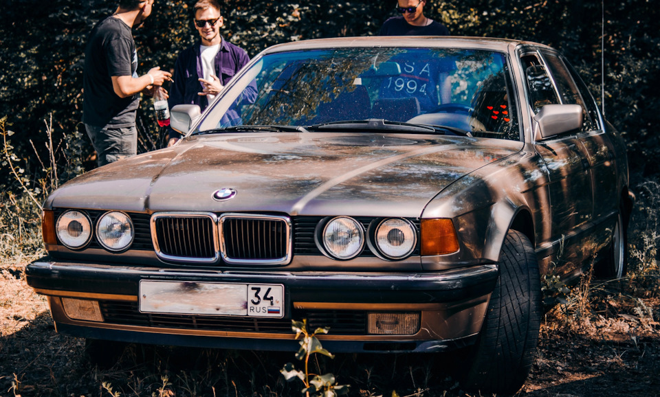 LowSlow 2024 Волгоград — BMW 7 series (E32), 5 л, 1988 года | встреча | DRIVE2