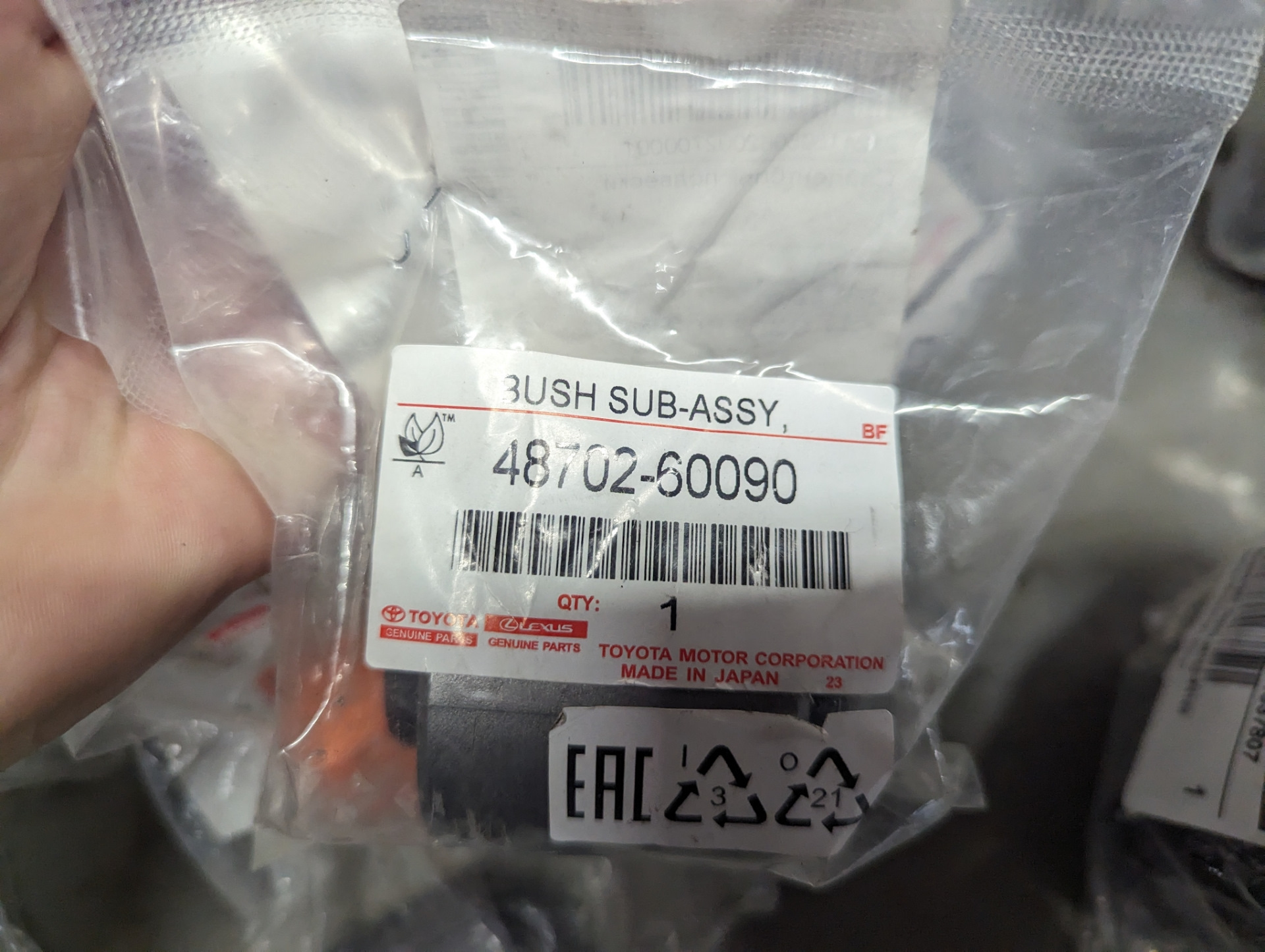 Ремонт ходовой — Toyota Land Cruiser 100, 4,7 л, 2004 года | визит на ...