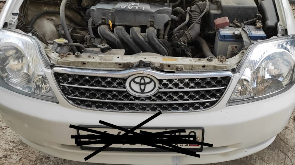 Toyota Corolla Fielder (E120) 1.5 бензиновый 2002 | NZE 121- AEPNK, X ...