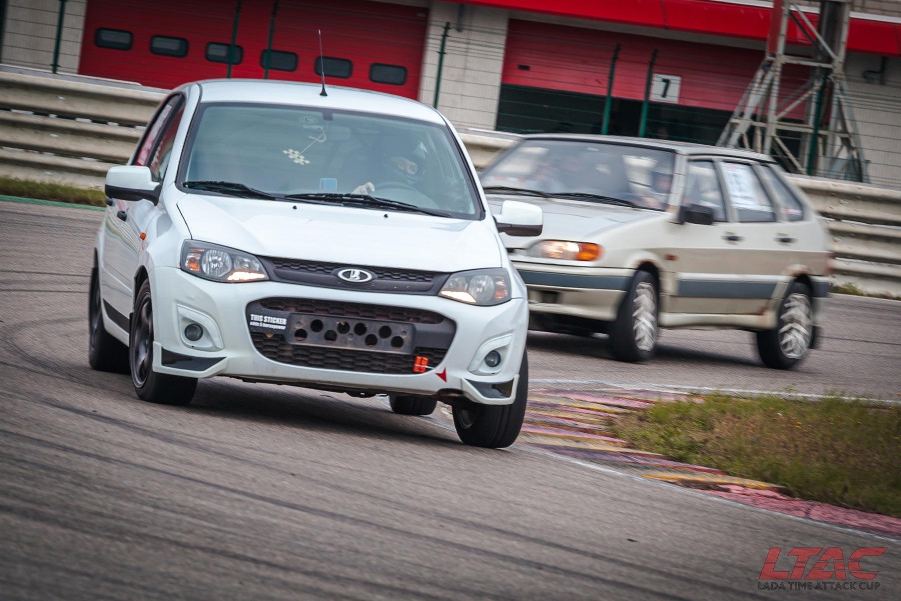 Time Attack. LTAC 10.09.22. Нижний Новгород. — Lada Калина Хэтчбек (2G), 1,6 л, 2014 года ...