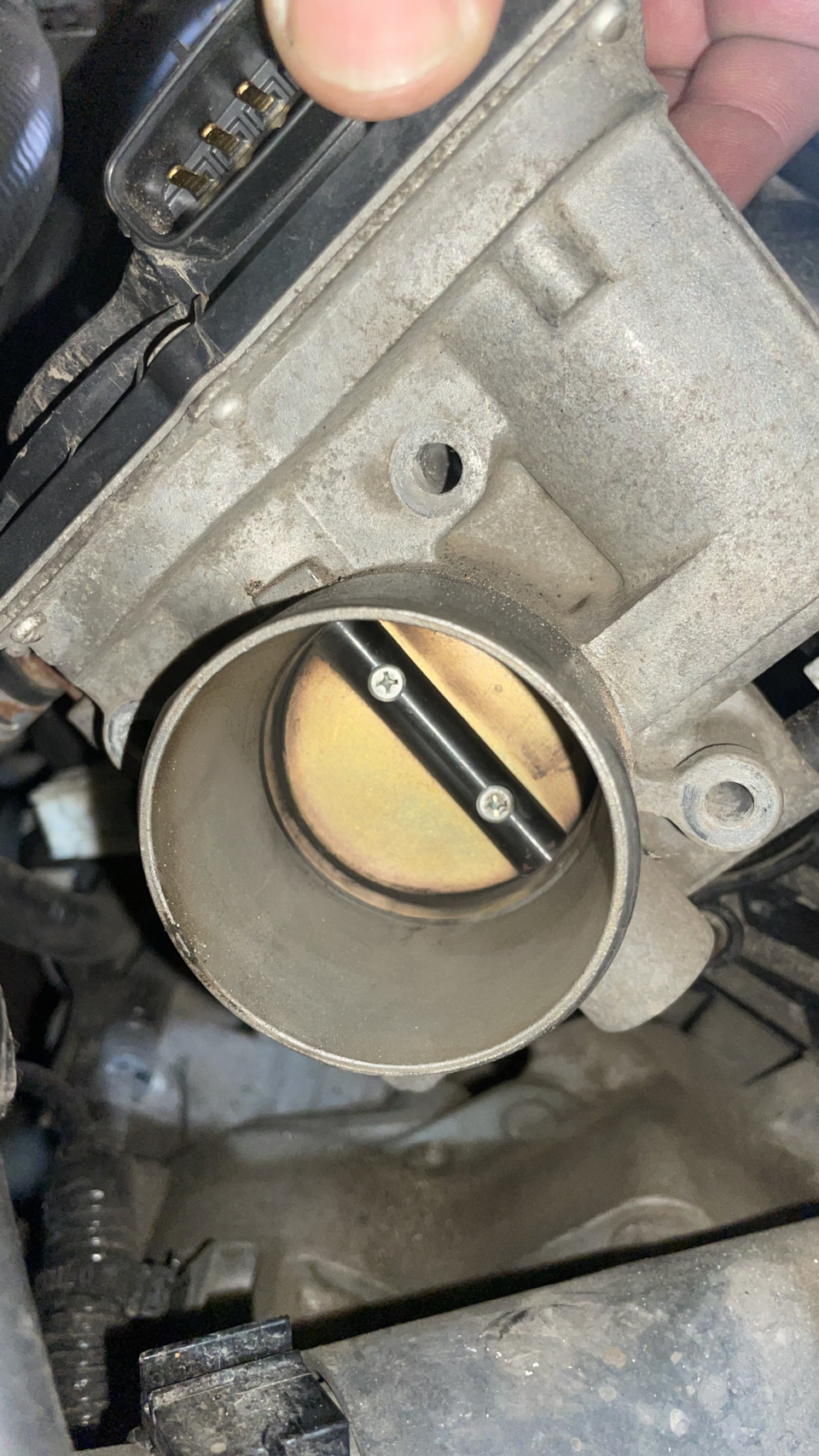 #85 Замена масла и чистка дросселя — Mazda 3 (2G) BL, 1,6 л, 2010 года ...