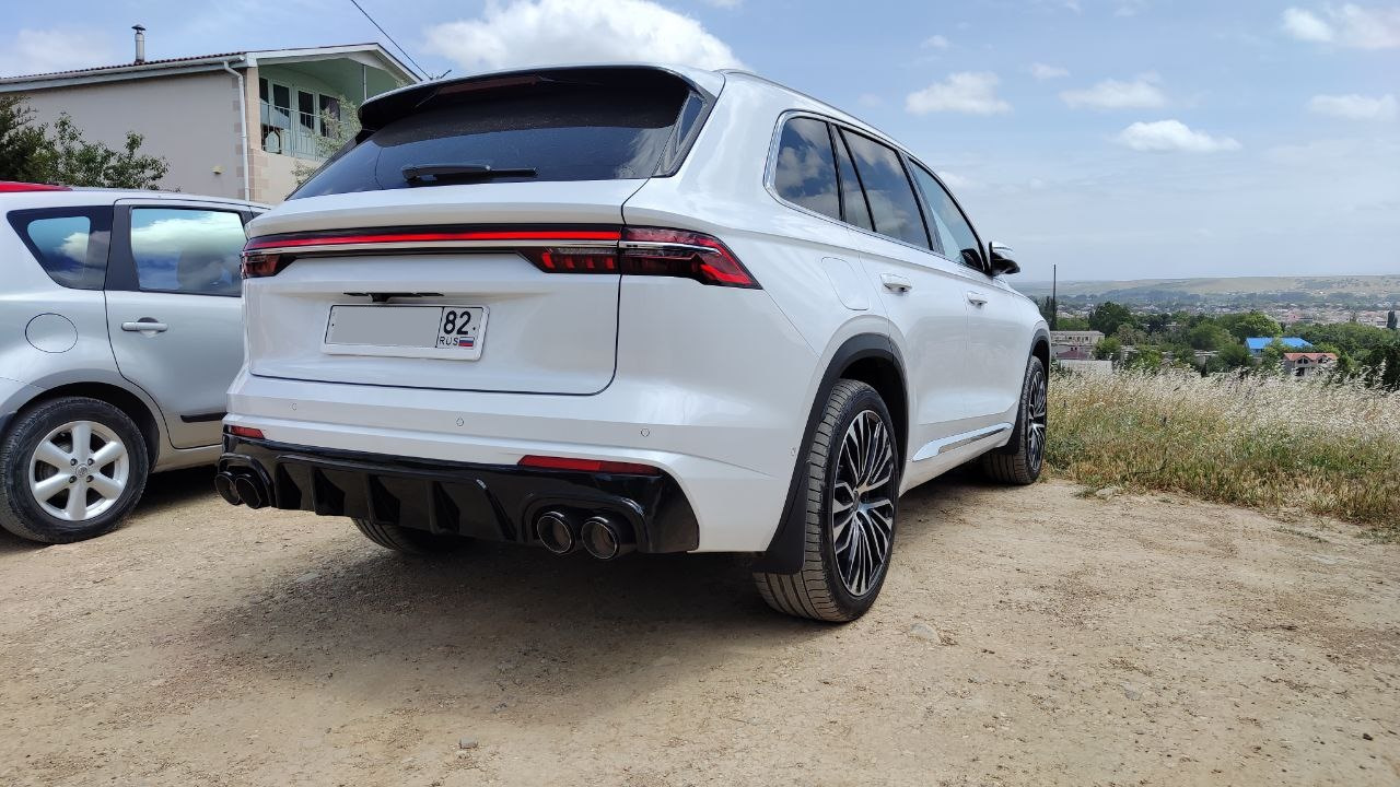 Geely Monjaro 2.0 бензиновый 2023 | White Pearl на DRIVE2