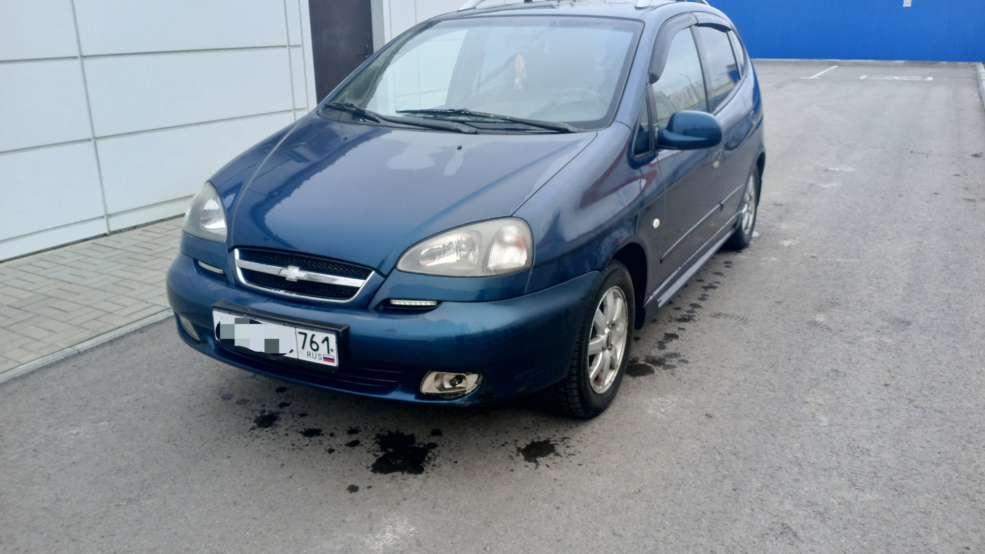Chevrolet Rezzo 1.6 бензиновый 2007 | Dark Тurquoise на DRIVE2